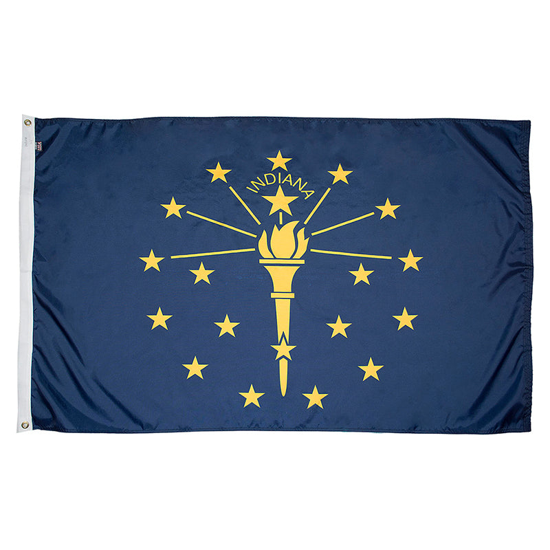 Indiana State Flag - Nylon – Oates Promotional Services