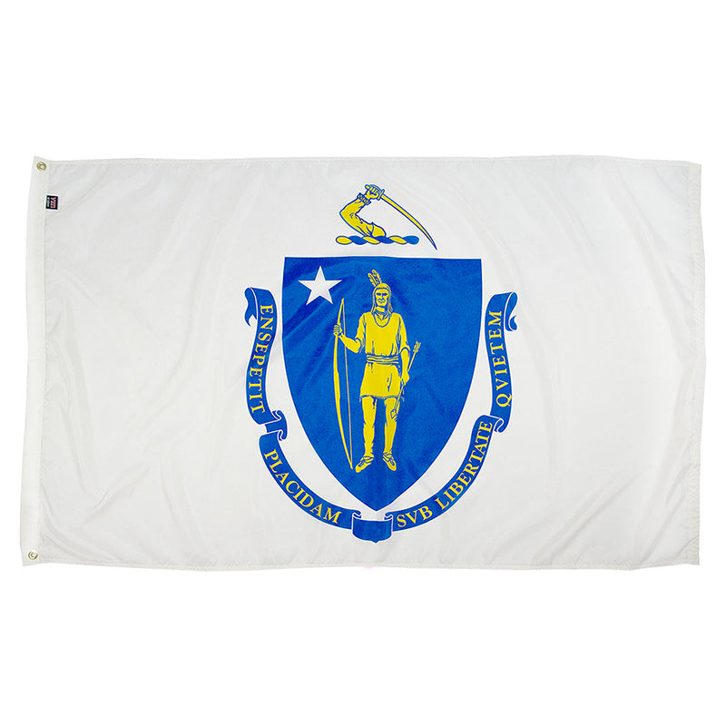 Massachusetts State Flag - Nylon – Oates Promotional Services